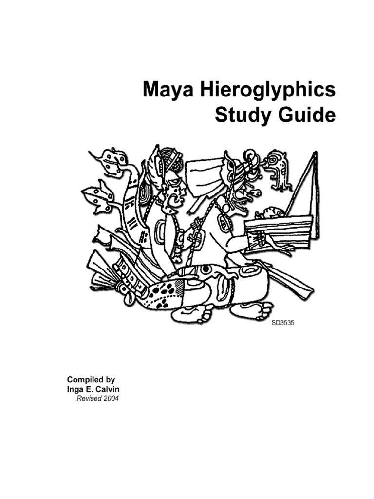 Mayan Glyph Guide | PDF | Maya Civilization | Maya Peoples
