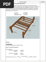 Beam Trestle Staging | PDF | Column | Buckling