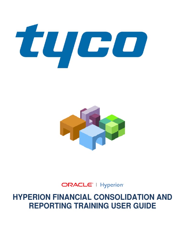 Tyco Hyperion User Guide 8-9-12 | PDF | Oracle Database | Hierarchy