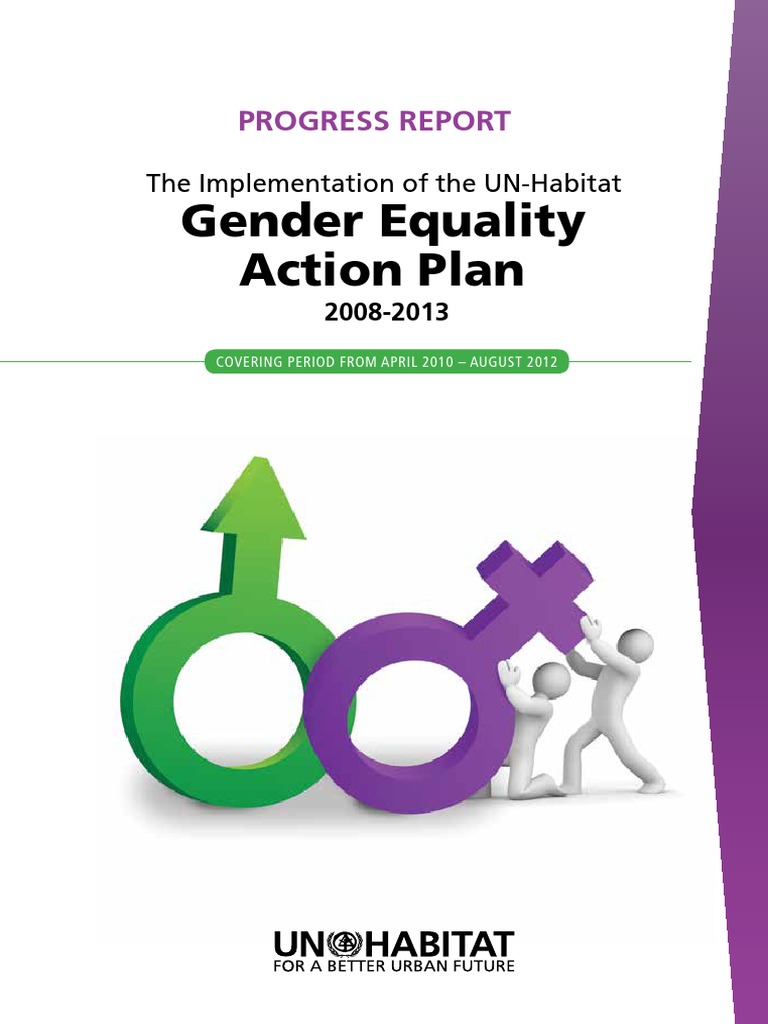 Gender Equality Action Plan United Nations Human Settlements