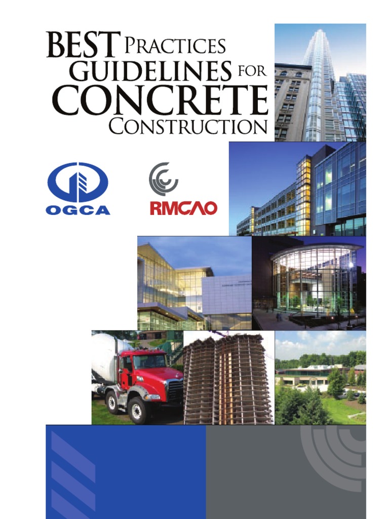 Best Practices Guide For Concrete Construction | PDF | Construction ...