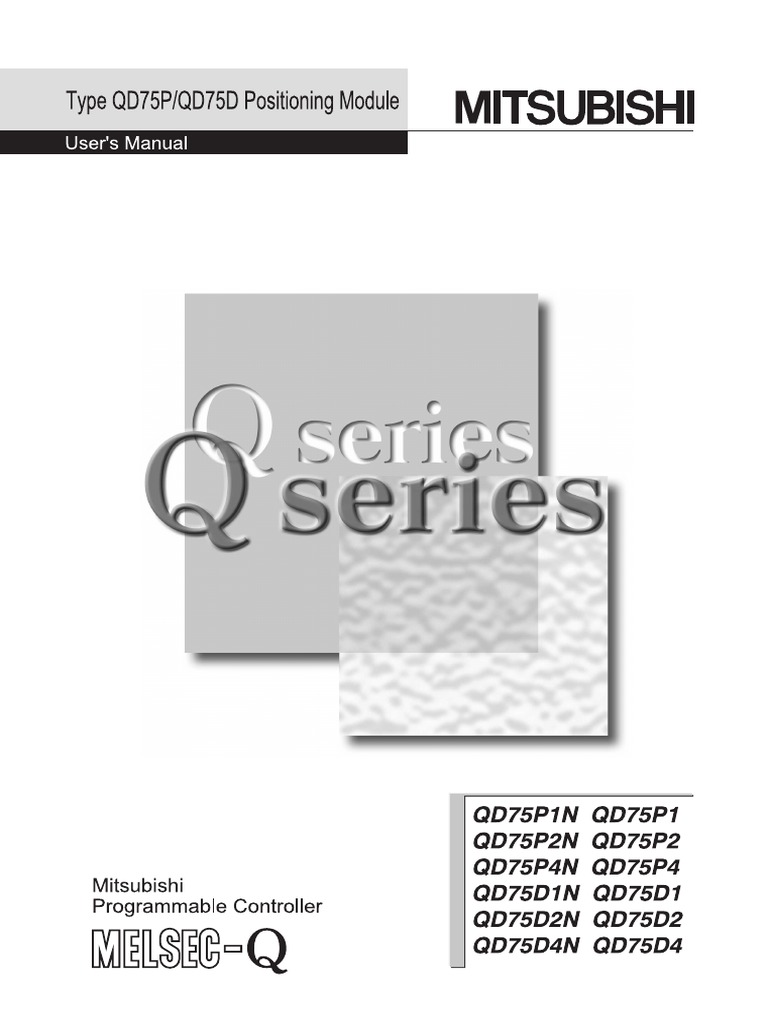 QD75 | PDF | Electrical Connector | Input/Output