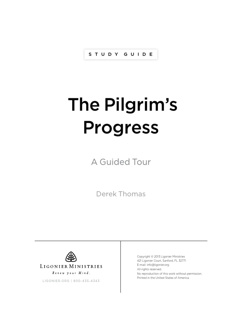 STUDY GUIDE Pilgrims Progress | PDF | The Pilgrim's Progress ...
