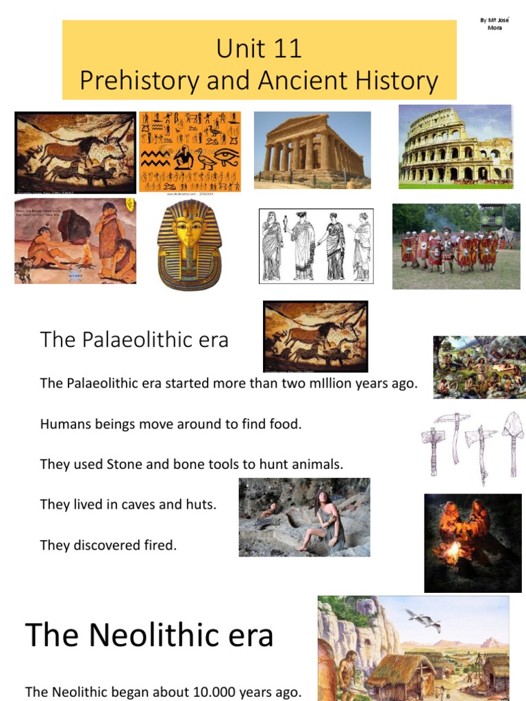 Unit 11 Prehistory and Ancient History PDF | PDF | Ancient Egypt ...