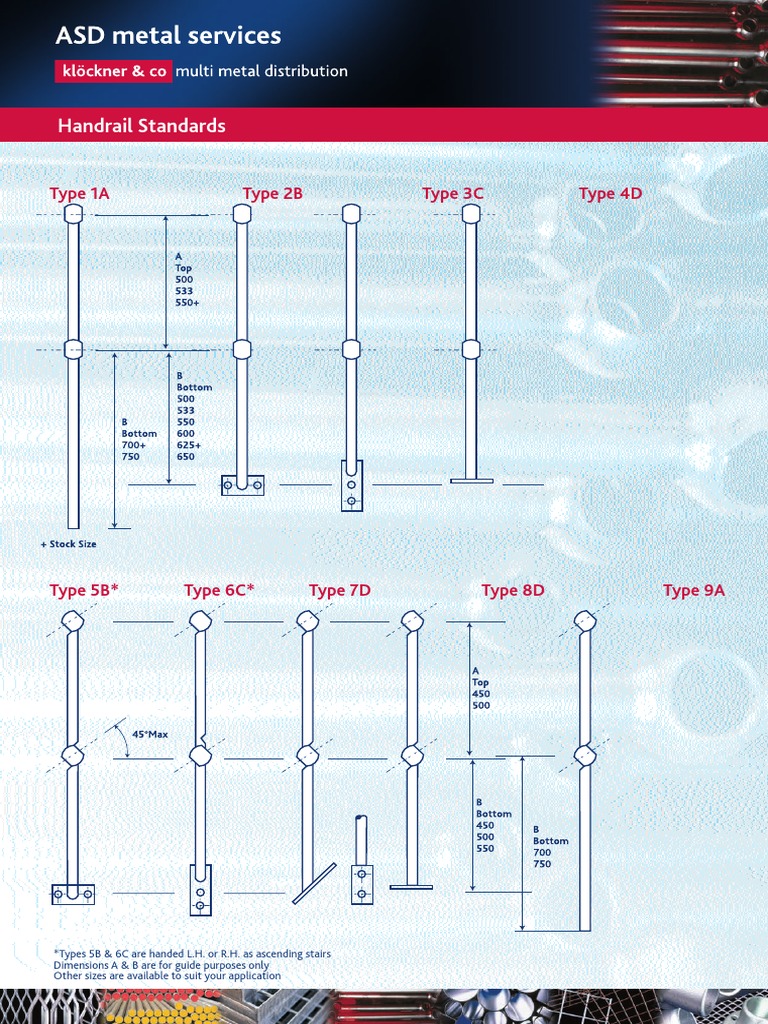 Handrail Standards | Download Free PDF | Stairs | Building Engineering
