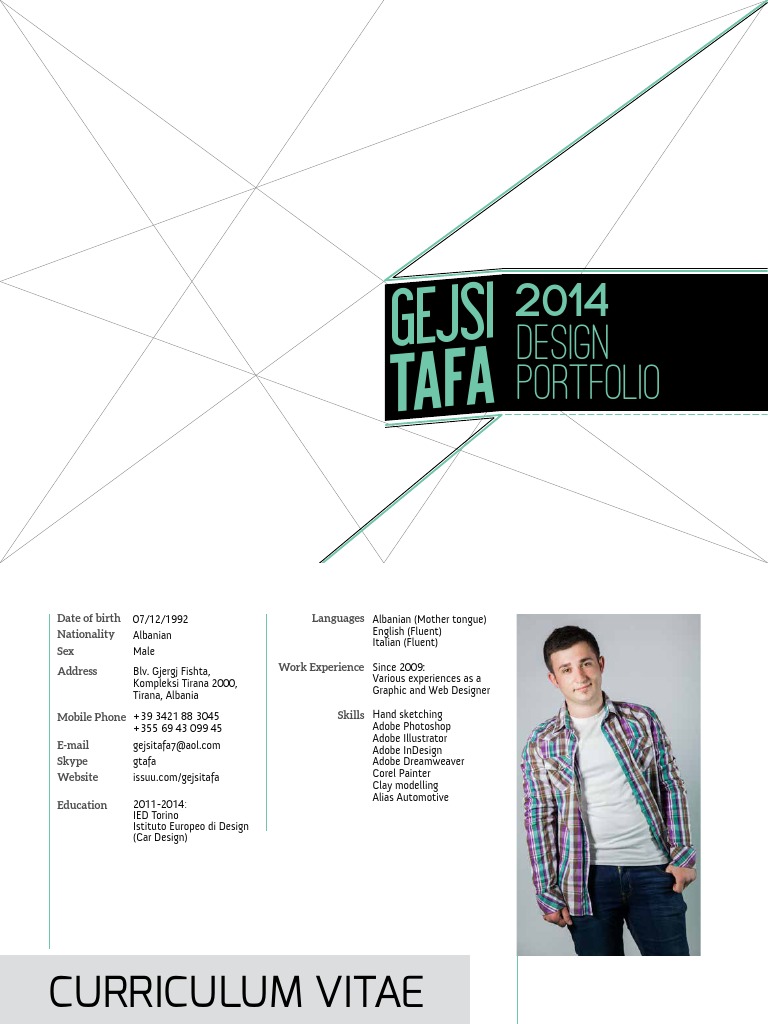 Gejsi Tafa Car Design Portfolio | PDF | Motorsport | Land Vehicles