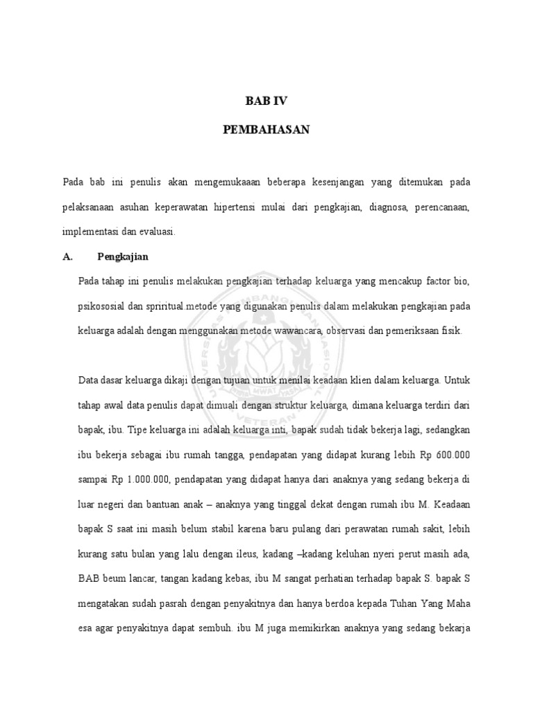 Contoh Kasus Hipertensi | PDF