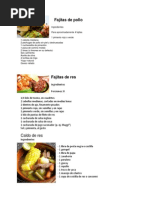 15 Comidas Típicas Xinkas | PDF | Maíz | Cocina