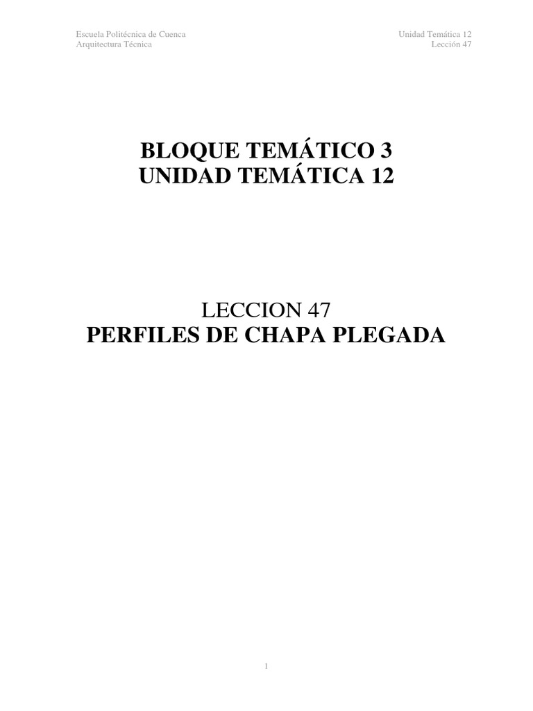 Perfiles de Chapa Plegada | PDF | Tornillo | Soldadura