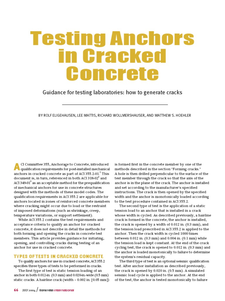 Crack Generation | PDF | Fracture | Concrete