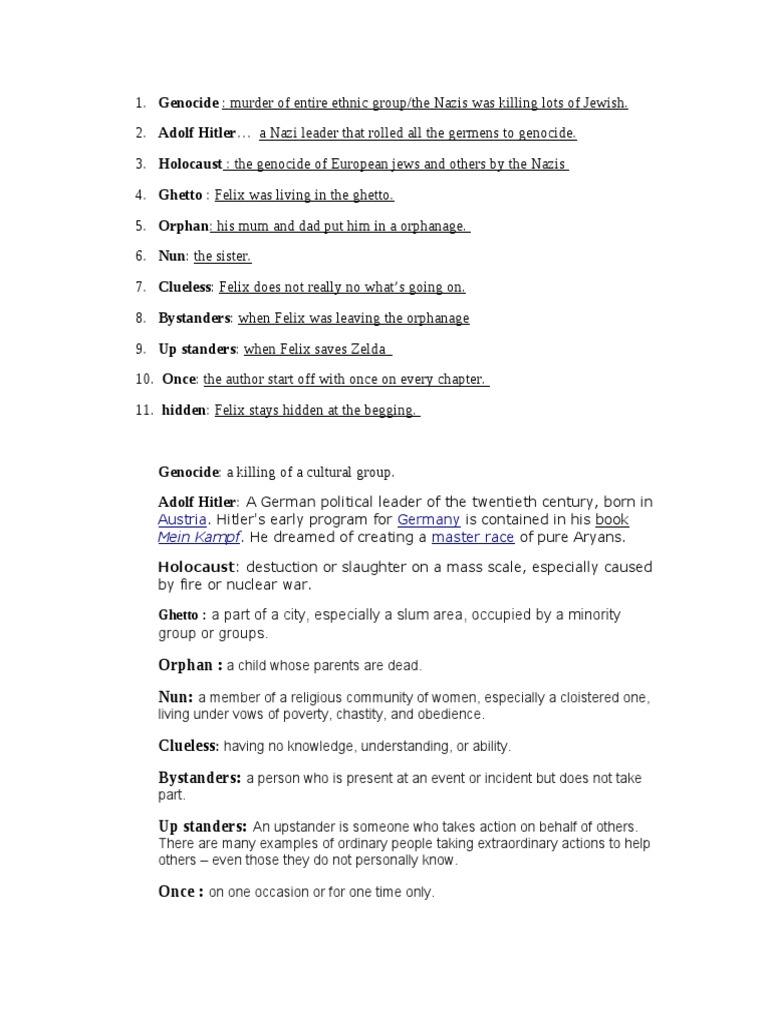 Understanding the Holocaust and Genocide | PDF