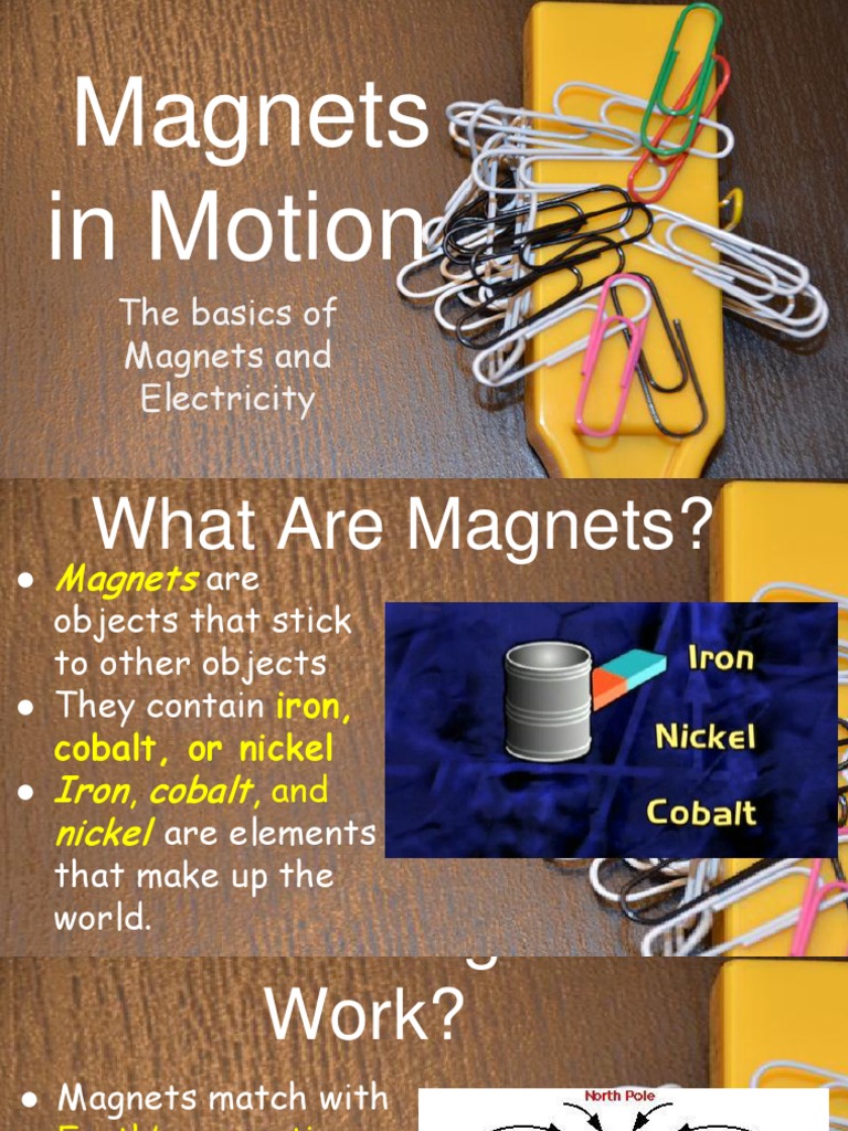 Understanding Magnets and Motion | PDF | Science & Mathematics | Young ...