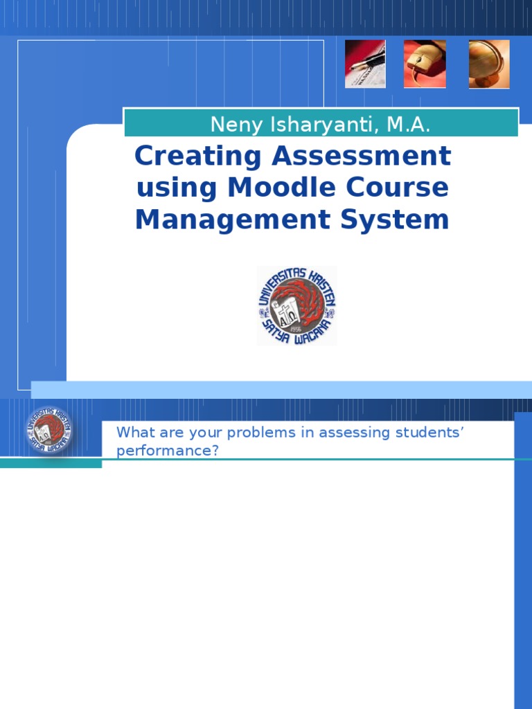 Workshop Moodle Assessment | PDF | Internet Forum | Quiz