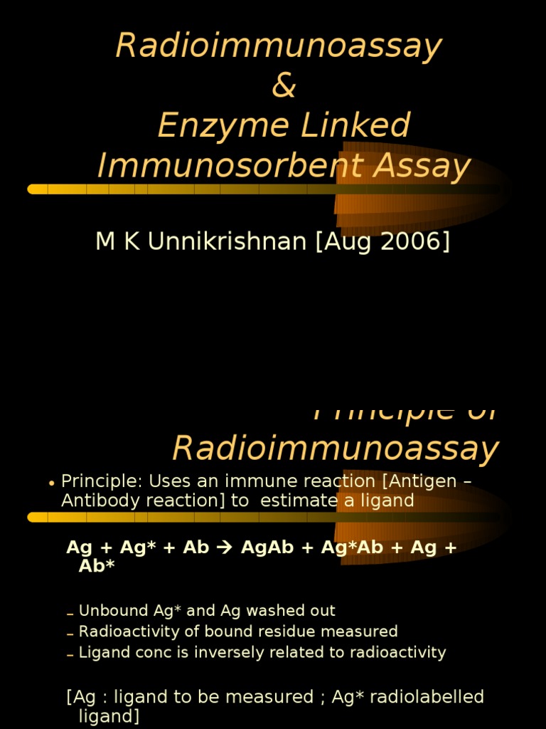 Radioimmunoassay Animation