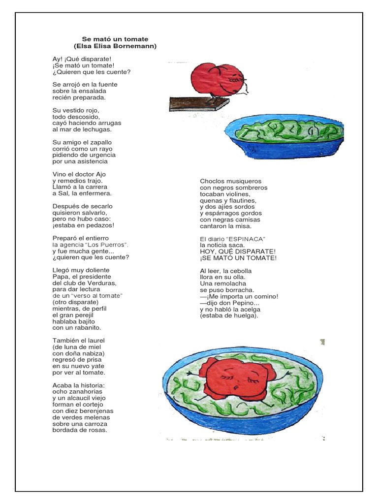 Se Mató Un Tomate | PDF