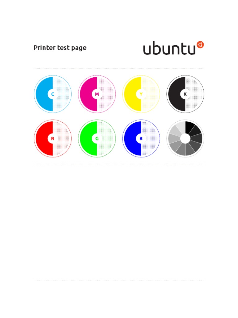 Printer Test Page Instructions | PDF