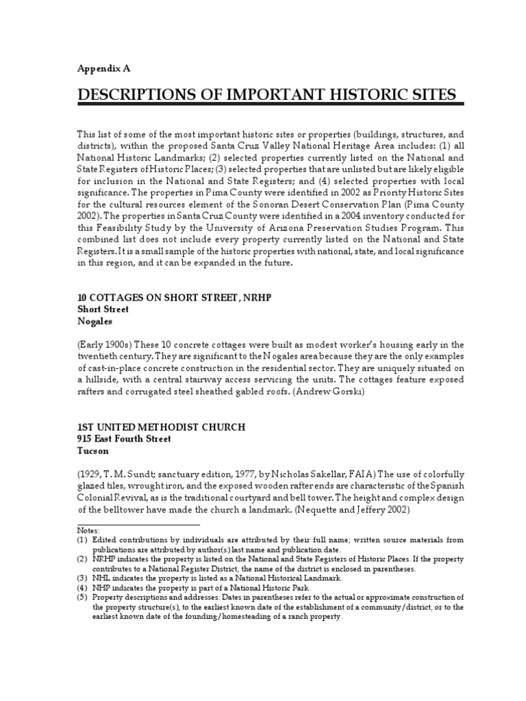 Appendix A | Tucson | Architectural Design