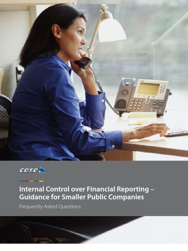 Internal Control Over Financial Reporting - Guidance For Smaller Public ...