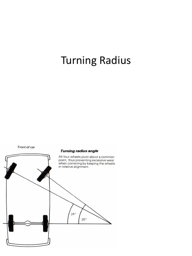 Turning Radius | PDF