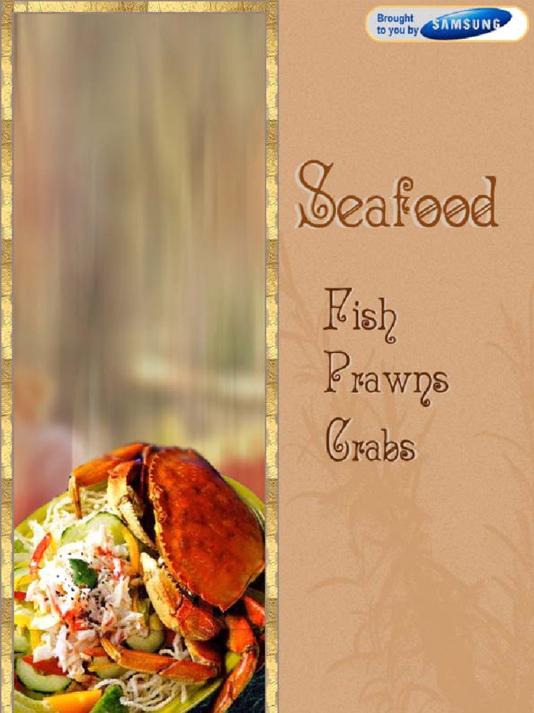 Seafood Recipes | PDF