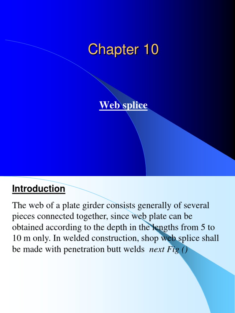 Web Splice Design in Plate Girders | PDF