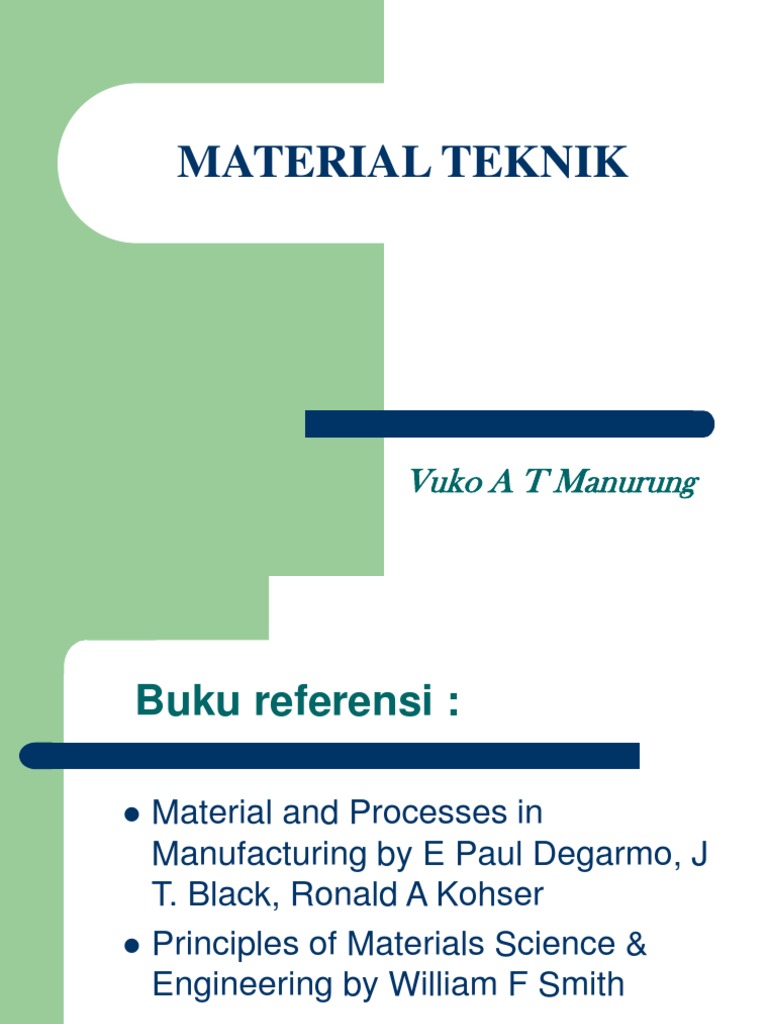 Material Teknik | PDF