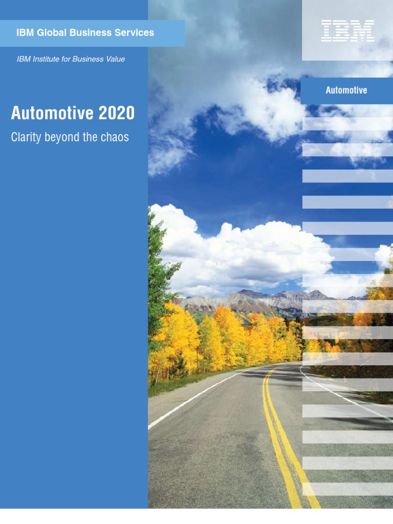 IBM Automotive 2020 Study - Clarity Beyond The Chaos | Download Free ...