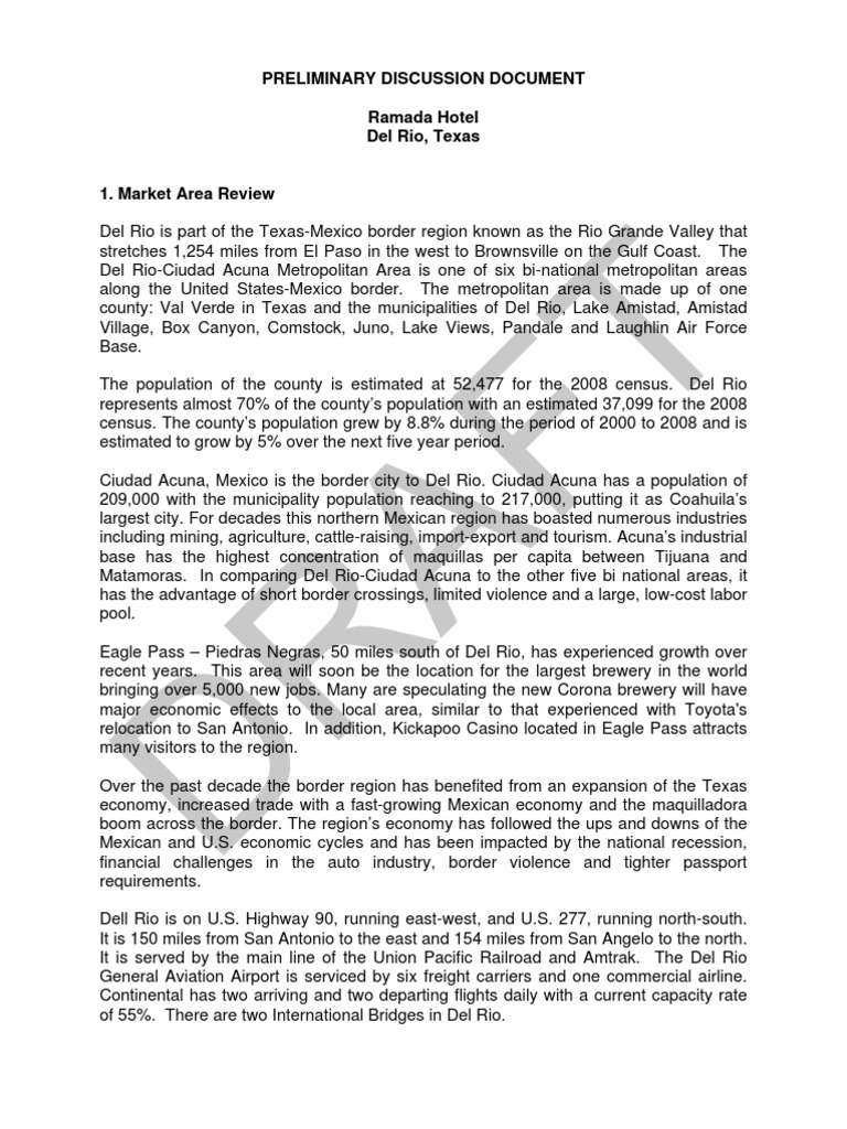 Preliminary Discussion Document | PDF | The United States | Economies
