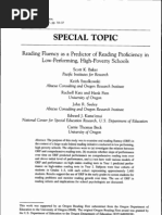 Hasbrouck-Tindal Oral Reading Norms | PDF | Applied Psychology | Cognition