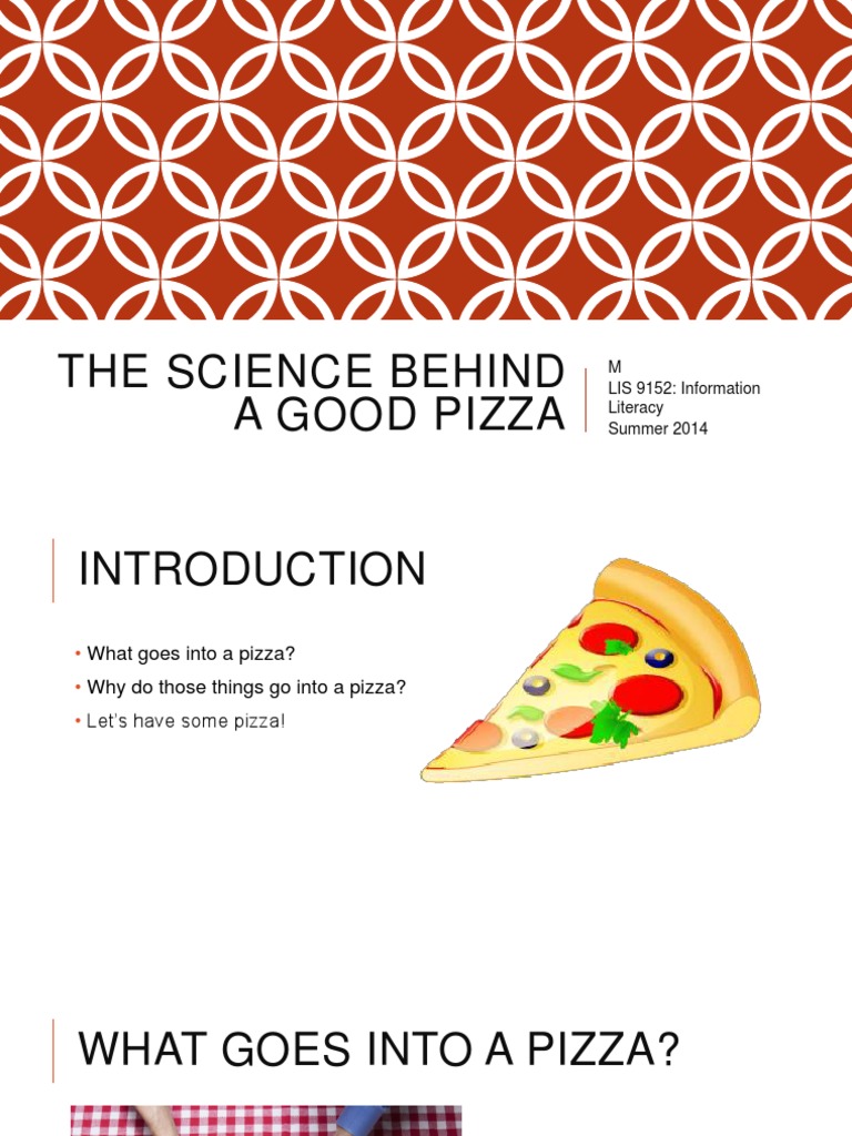 The Science Behind A Good Pizza | PDF | Flour | Breads