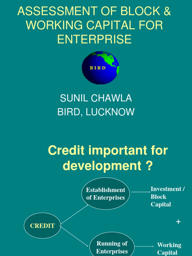 Kannan Committee on Working Capital Assessment | PDF | Working Capital ...