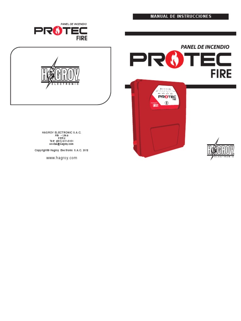 Manual Protec Fire | PDF | Contraseña | Teléfono