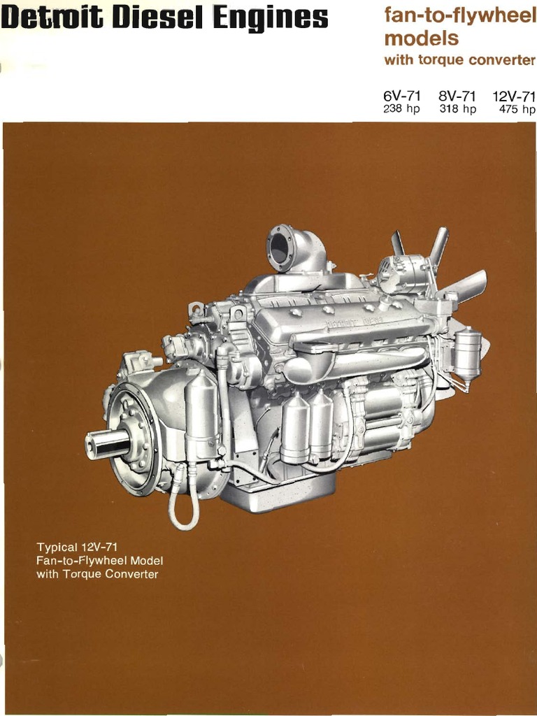 DD 6V71, 8V71, 12V71 | PDF