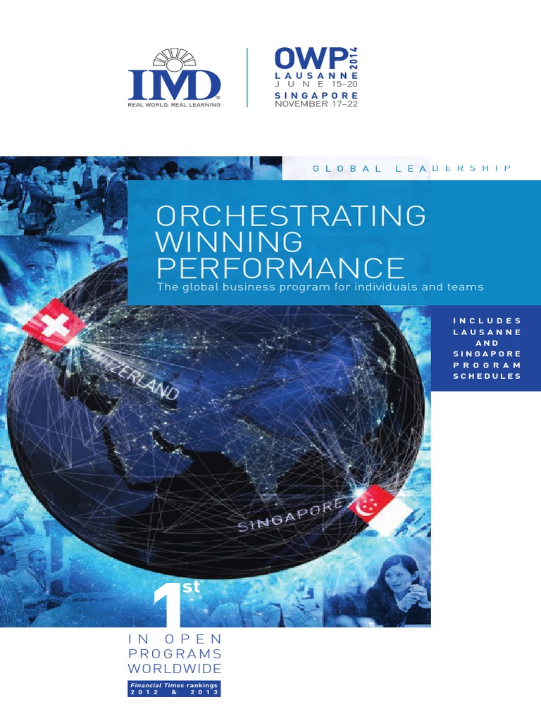 Online Owp Brochure | PDF | Strategic Management | Innovation