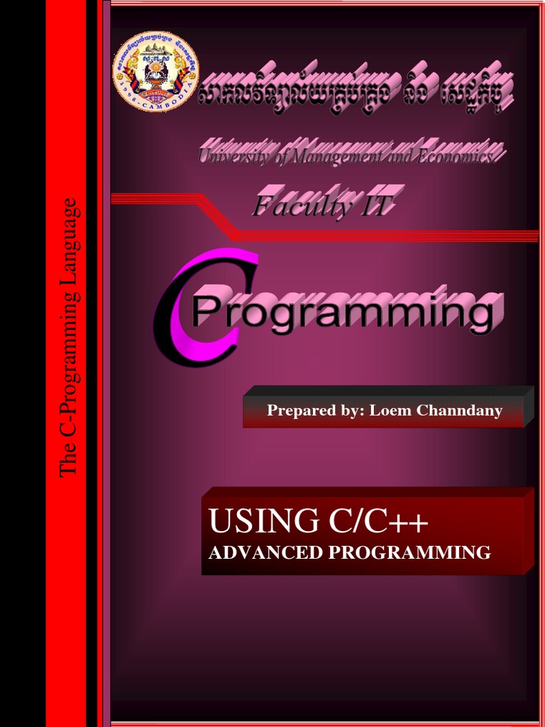C Programming Khmer Language Pdf Parameter Computer Programming Computer Programming 