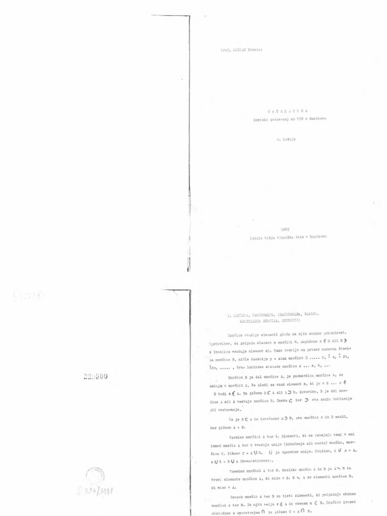 FR Bez-Mat Zapiski Pred | PDF