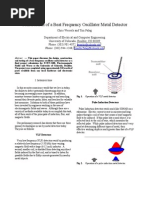 Metal Detector MICRONTA 4003 | PDF | Metal Detector | Inductor