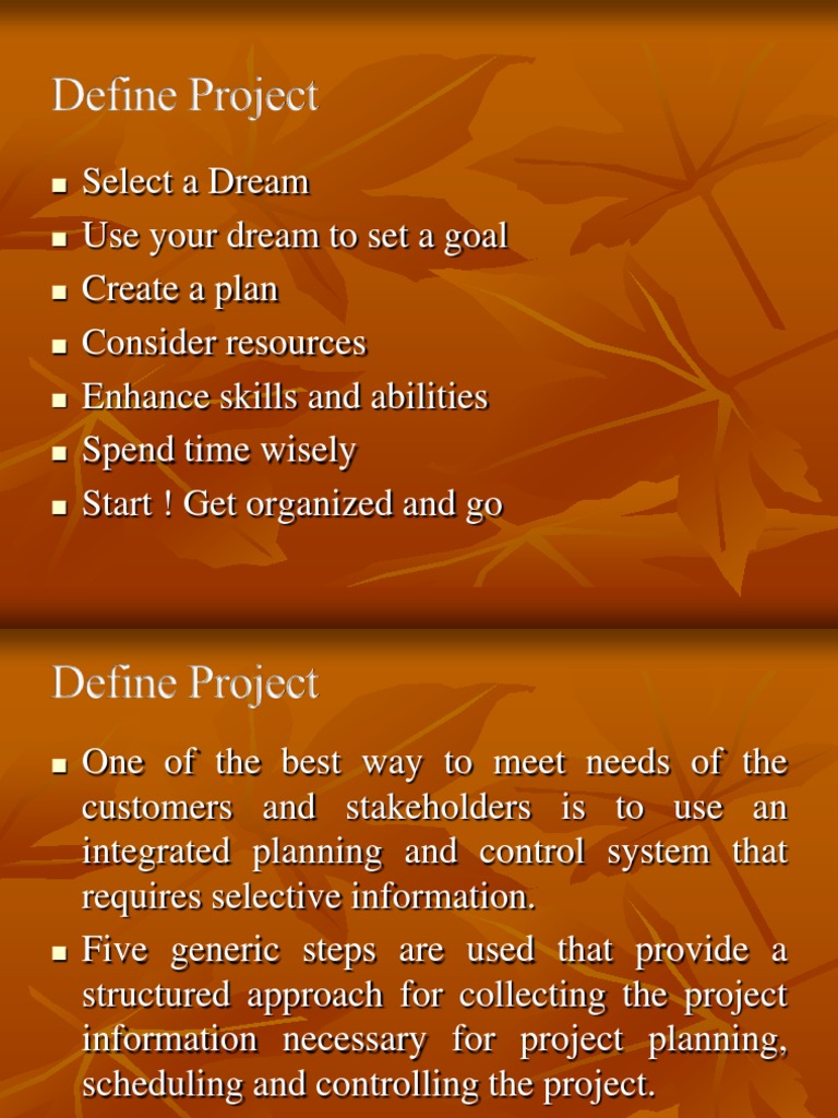 Defining The Project | PDF | 9 1 1 | Computing