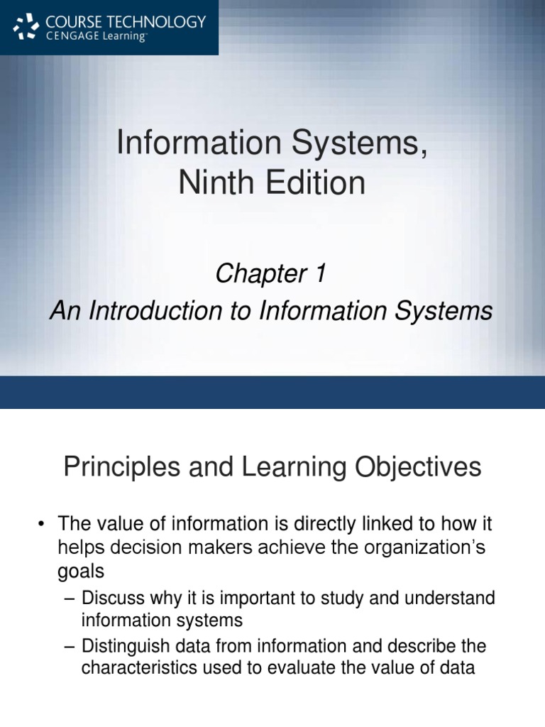 IIS - ch01 2 | PDF | Information System | Expert