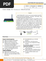Data Sheet: Din Rail Rtu 540CMD01 | PDF | Usb | Power Supply