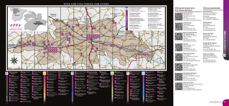 Riberate Mapa Corregido ES | PDF | Vino | Uva