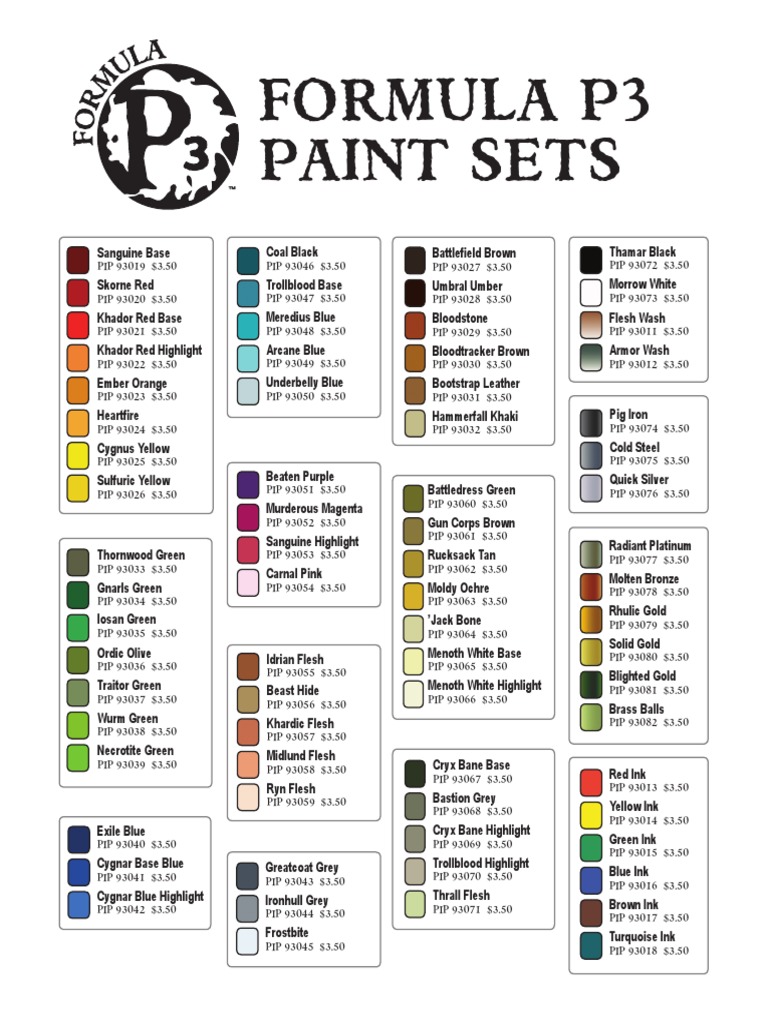 P3 Paints