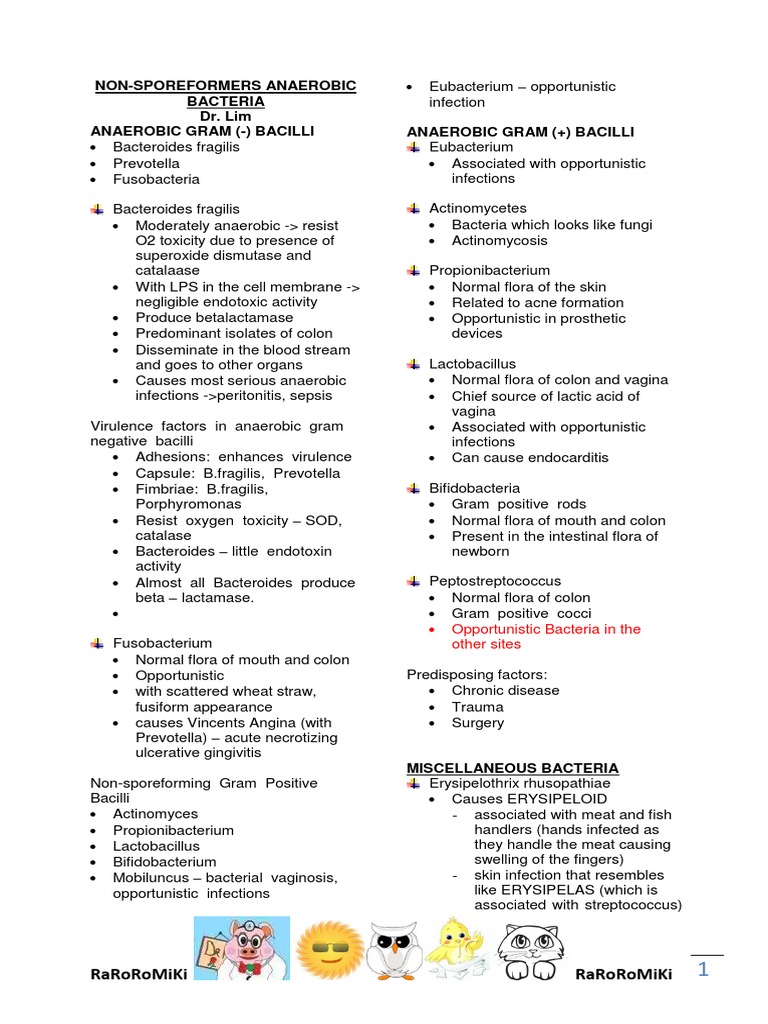 Non-Spore Forming Bacteria | PDF | Microbiology | Microorganism