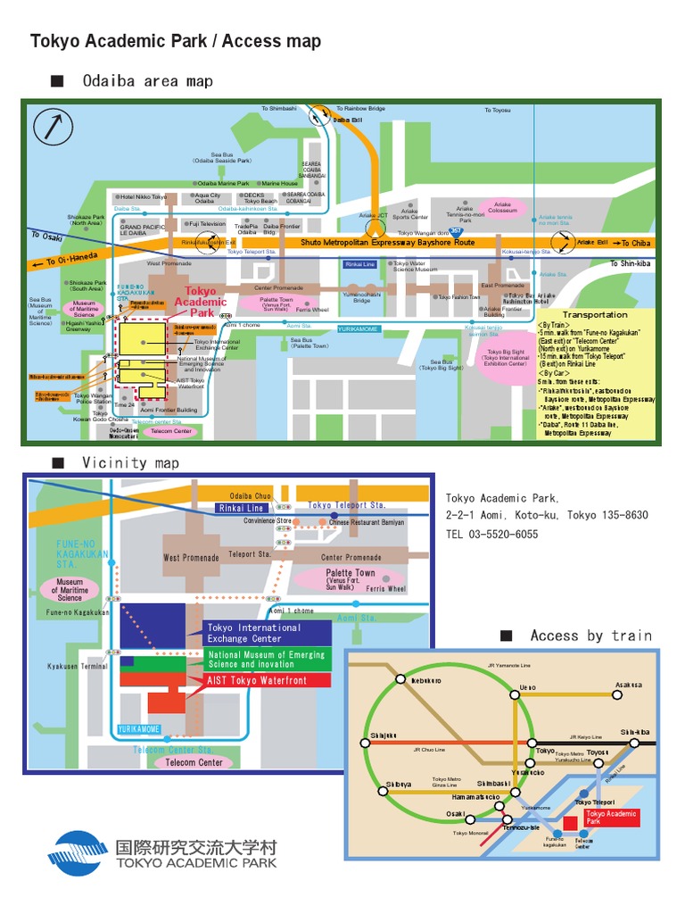Tokyo Academic Park Access Guide | PDF