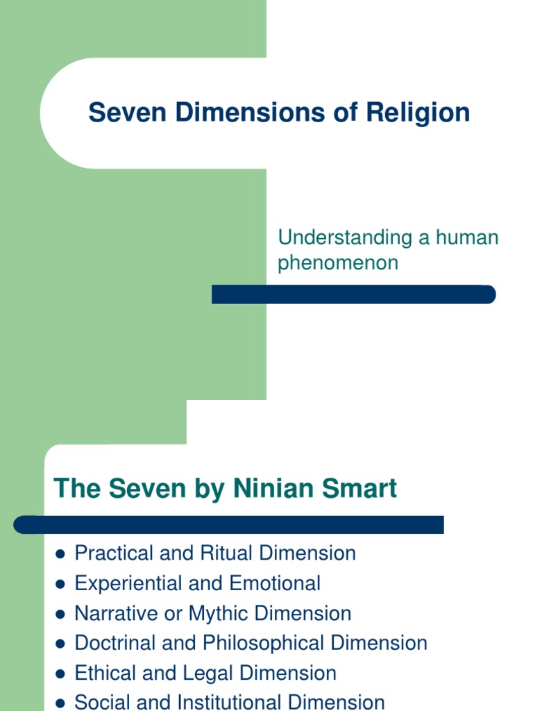 Ninian Smart 7 Dimension With Links To Mary MacKillop | PDF | Catholic ...