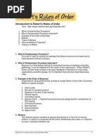 Robert's Rules of Order Motions Chart | Parliamentary Procedure | Group ...