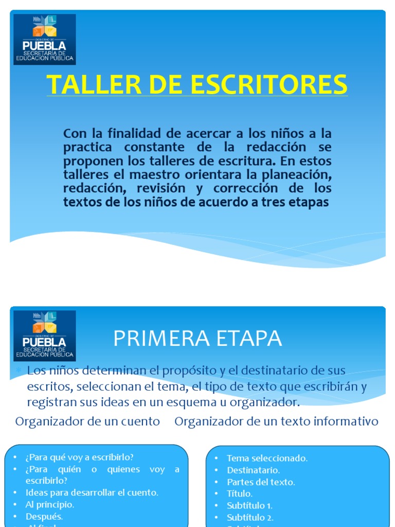 Taller de Escritores | PDF | Lectura (proceso) | Cognición