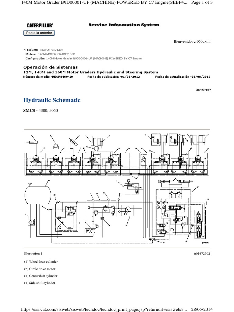 Hydraulic Schematic: Operación de Sistemas | PDF | Business | Computers