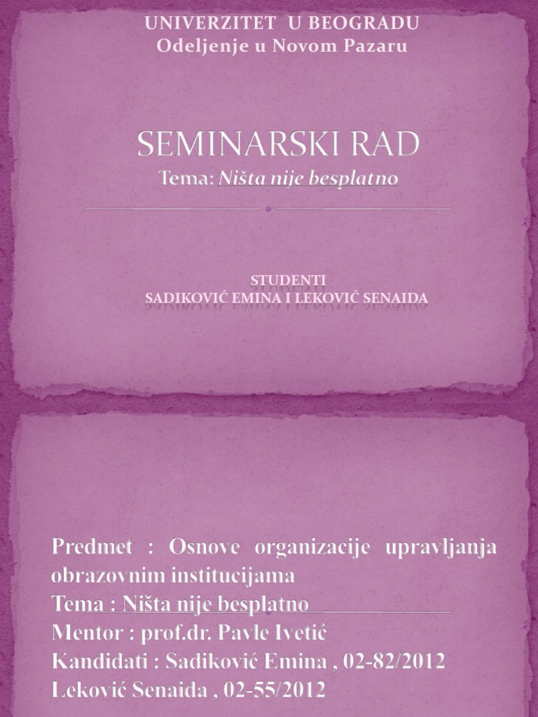 Sadikovic Emina - Lekovic Senaida | PDF