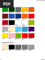 Hempel Ral Colour Card | PDF | Blue | Green